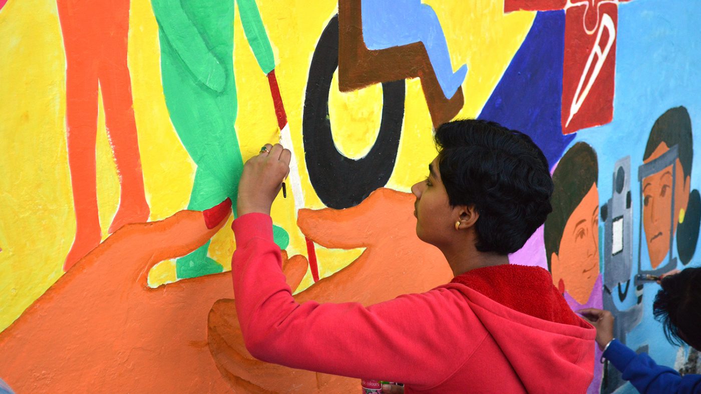 Young artists get creative to promote disability inclusion - Sightsavers