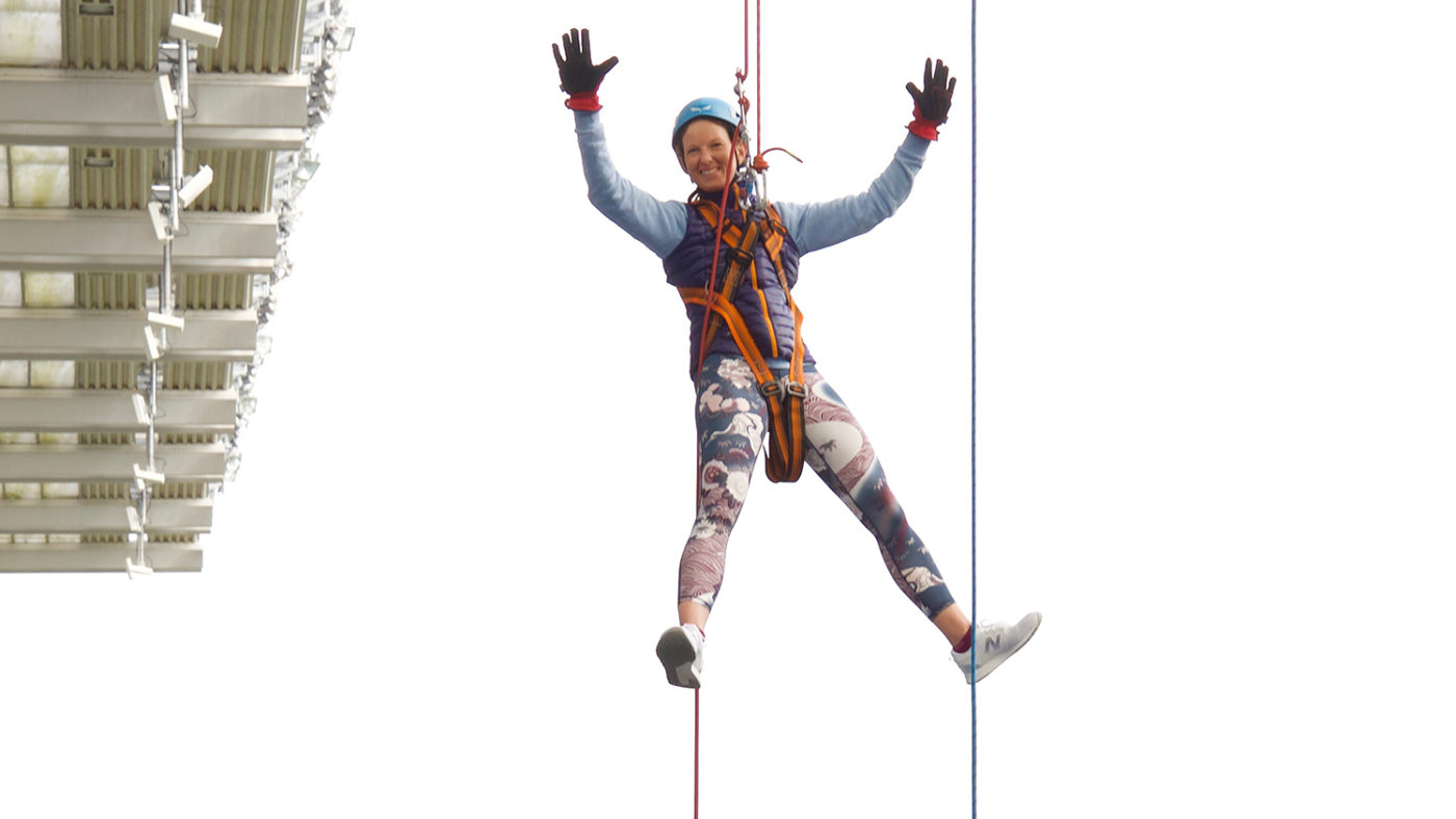 Abseil for World Sight Day | Sightsavers