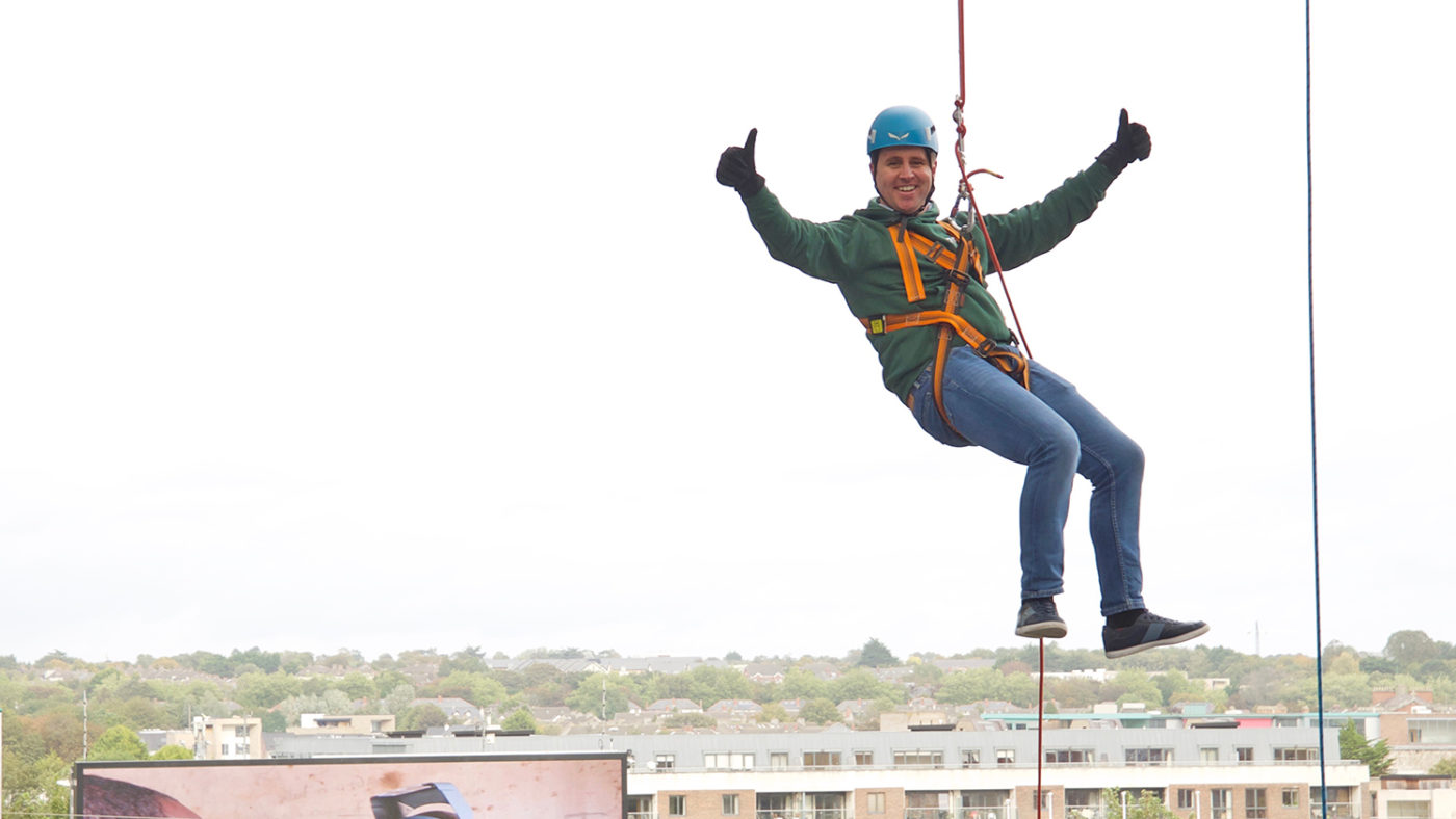 Abseil for World Sight Day | Sightsavers