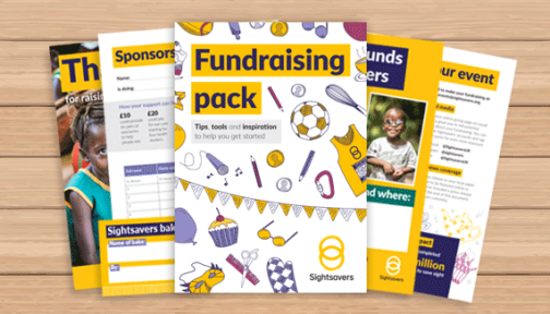 Fundraise with us | Sightsavers