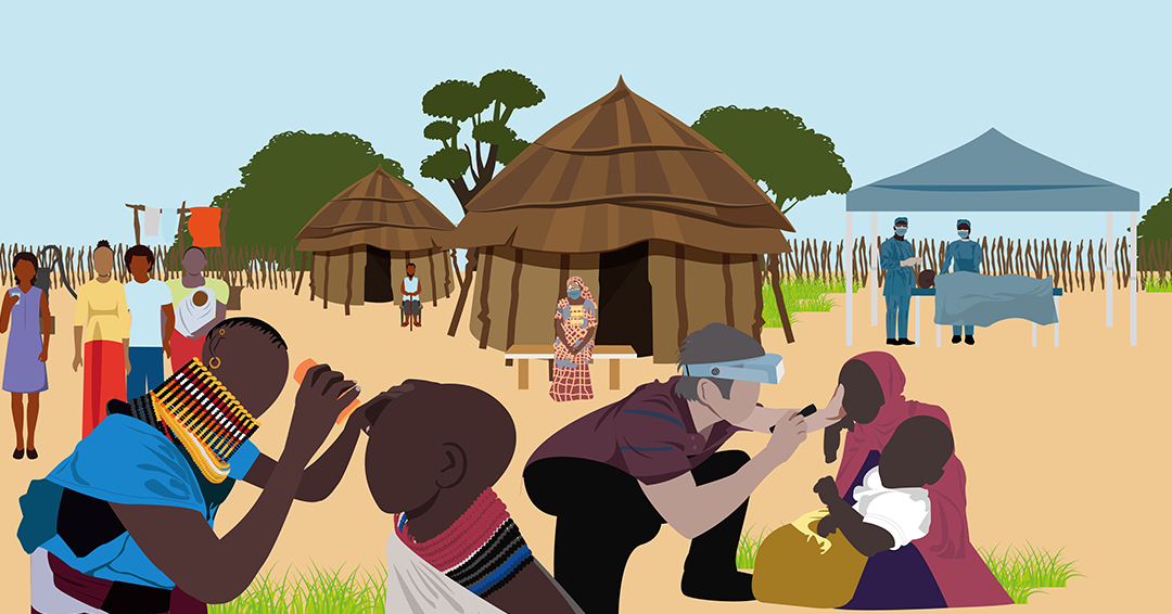 It takes a global village to eliminate a disease | Sightsavers