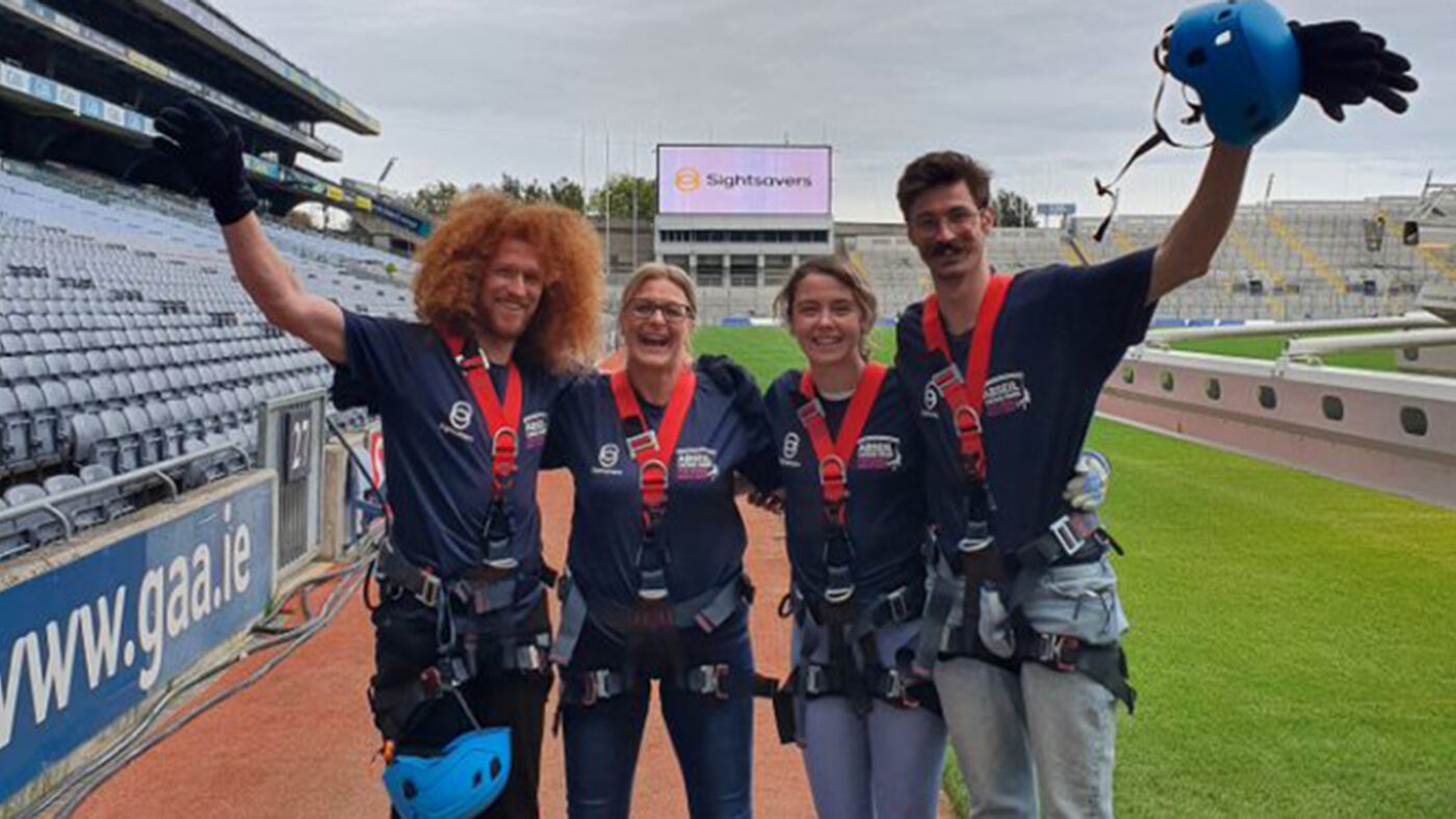 Abseil for World Sight Day | Sightsavers