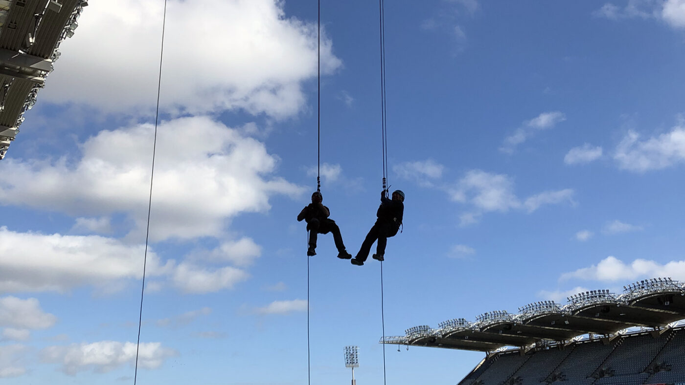 Abseil for World Sight Day | Sightsavers