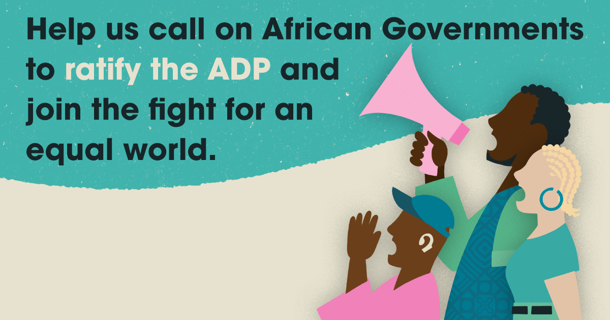 Social media toolkit: Ratify The ADP | Sightsavers
