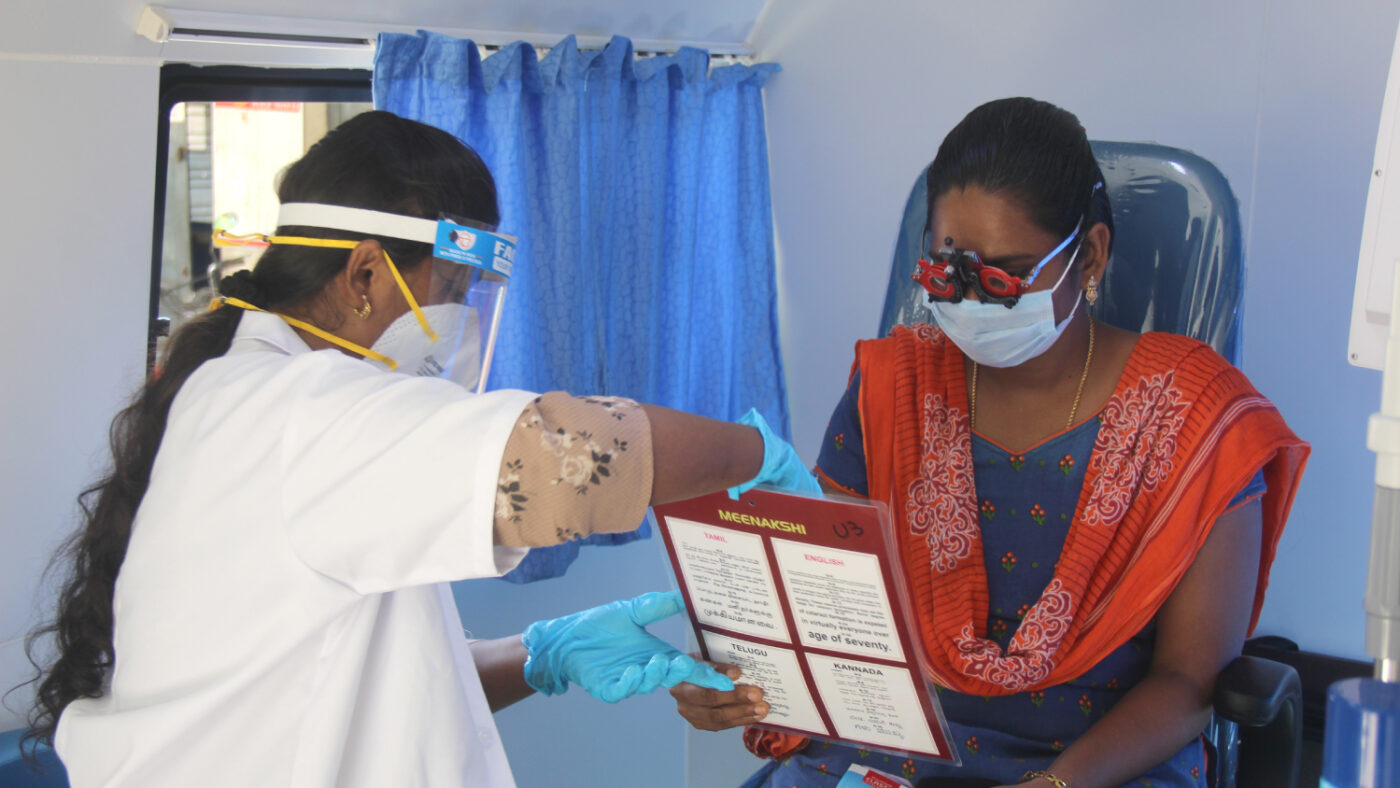 Sightsavers-supported vision centres launch in Chennai | News | Sightsavers