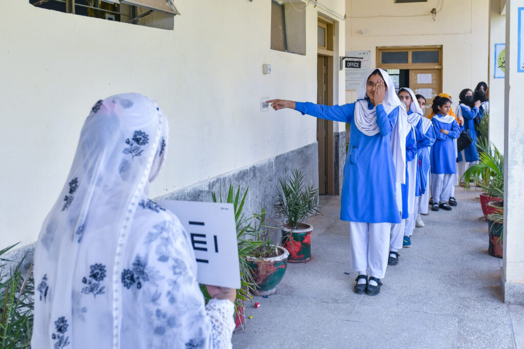 Bringing eye health into the classroom | Stories | Sightsavers