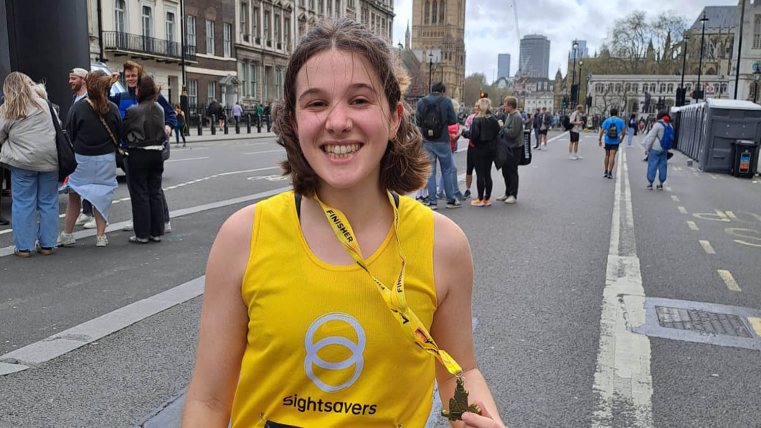 Run the London Landmarks Half Marathon for charity | Fundraise with us | Sightsavers
